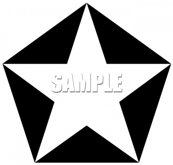 Royalty Free Star Symbol Clipart